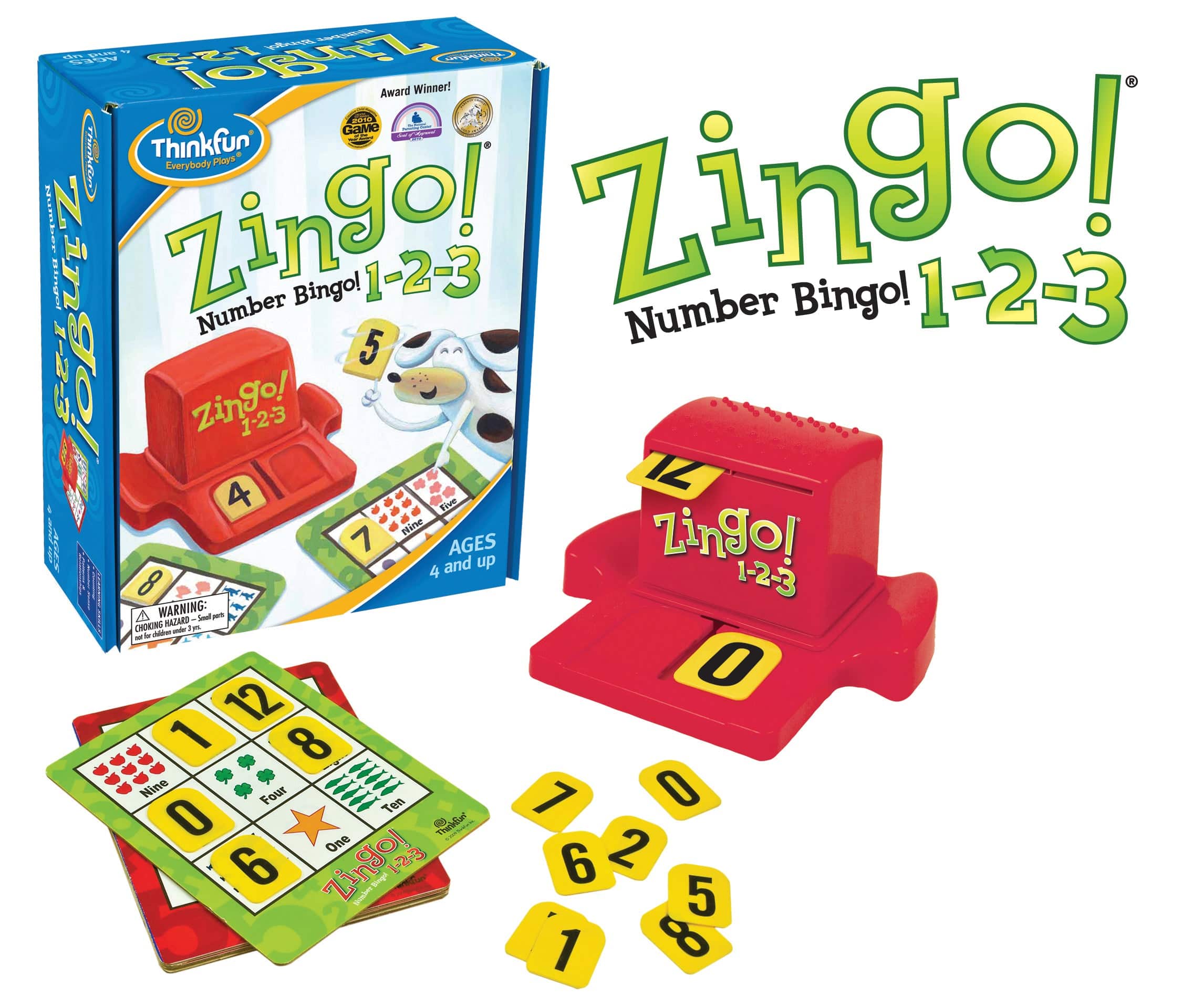 ThinkFun Zingo! 1-2-3