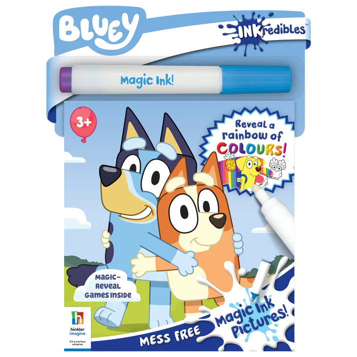 Hinkler Invisible Ink Game Book – Bluey | Magic Activity Book | The Toy ...