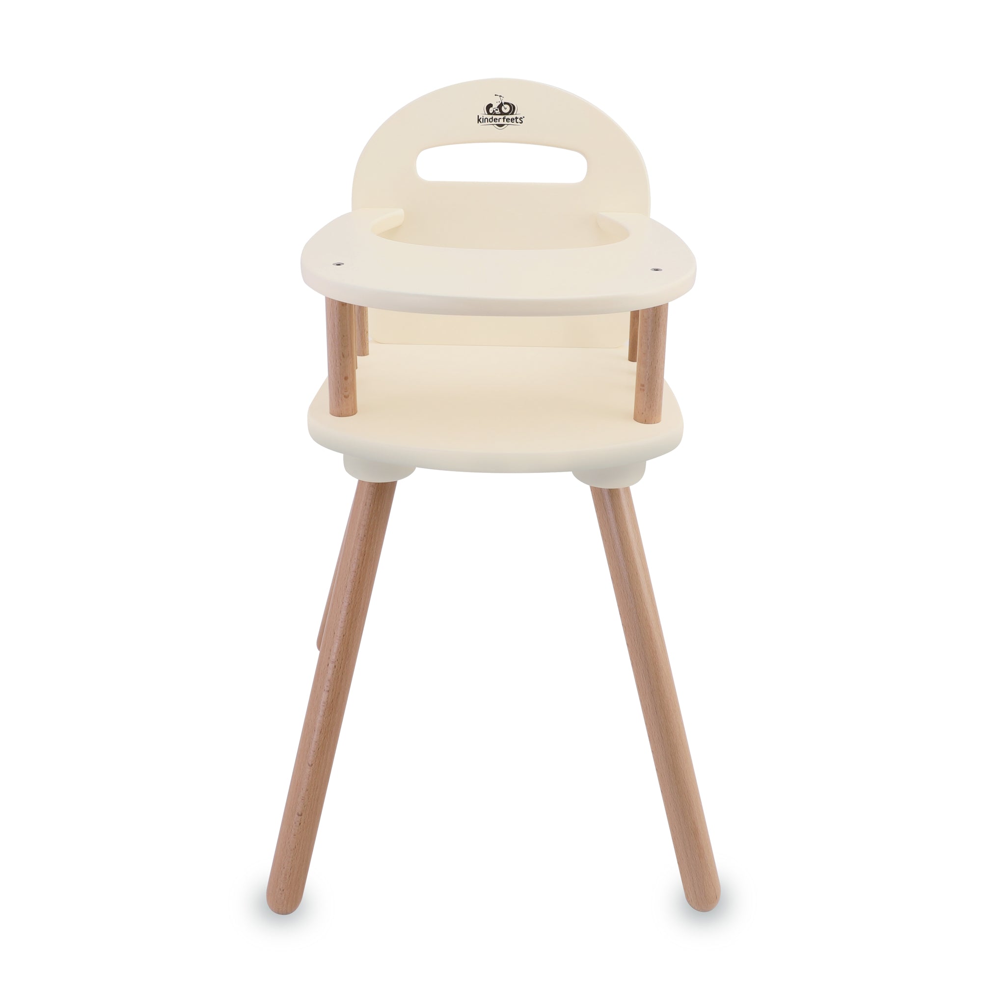 Kinderfeets Doll High Chair | Wooden Pretend-Play High Chair for Dolls