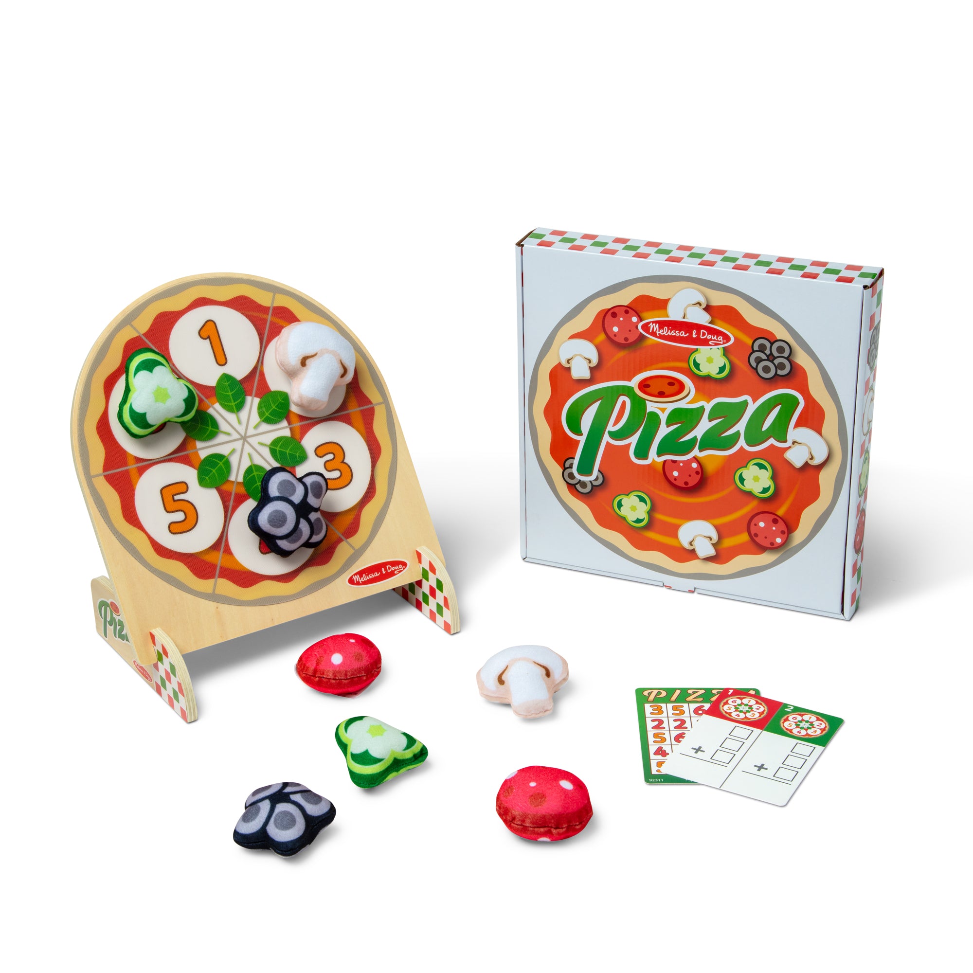 Melissa & Doug Pizza Topping Toss* – The Toybox NZ Ltd