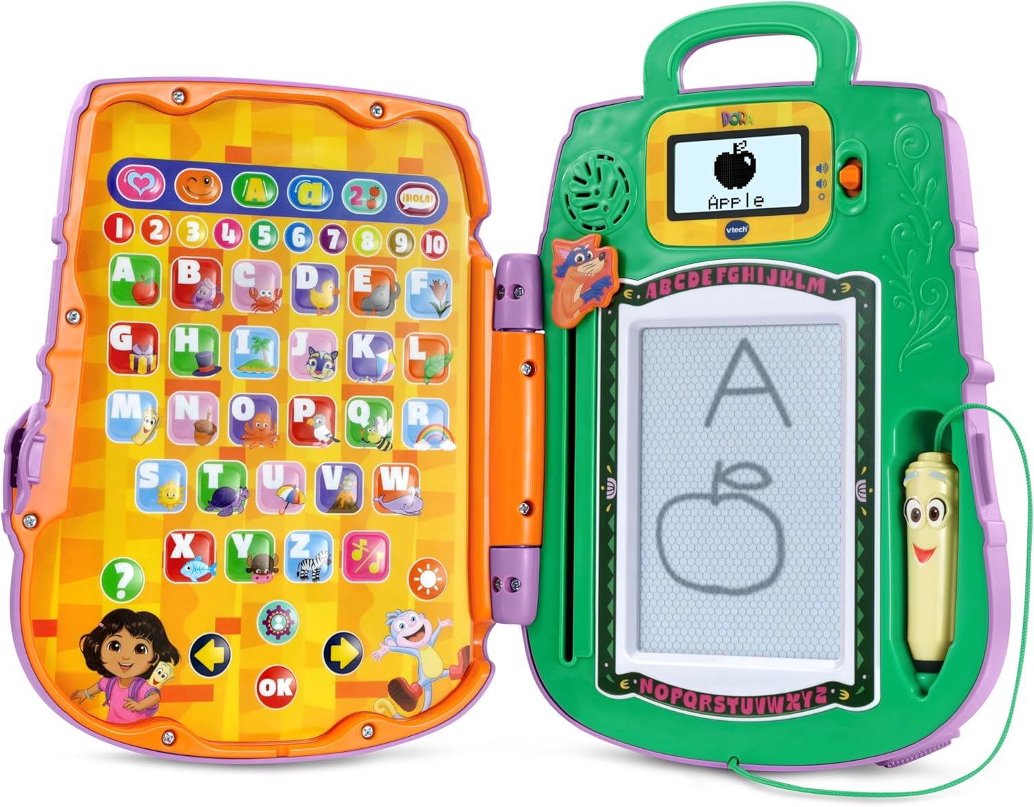 VTech Dora Got Your Back Learning Backpack – Bilingual Educational Toy ...