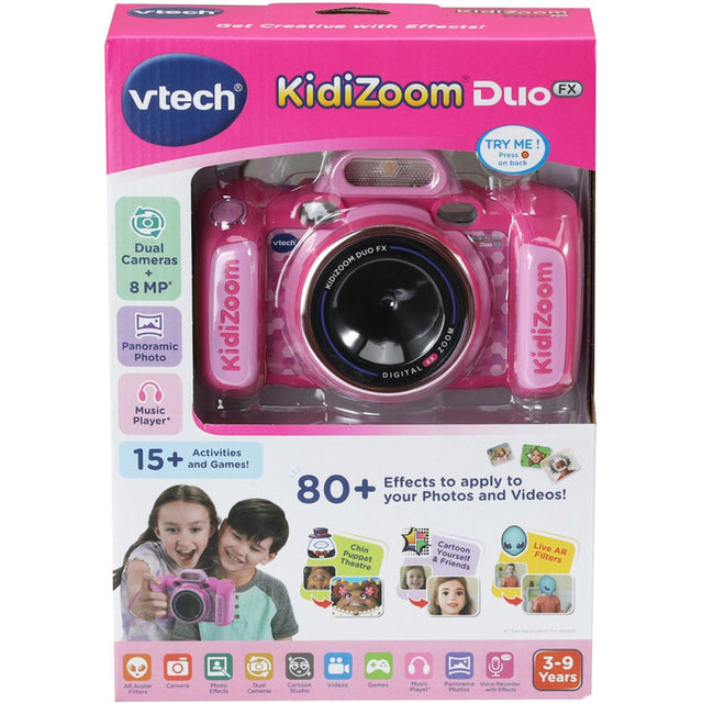 VTech KidiZoom Duo FX (Pink) – Kids Digital Camera | The Toy Box NZ ...