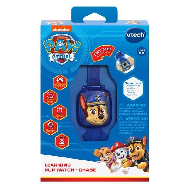 VTech Paw Patrol Chase Learning Watch Interactive Toy 3–6 Years | The ...