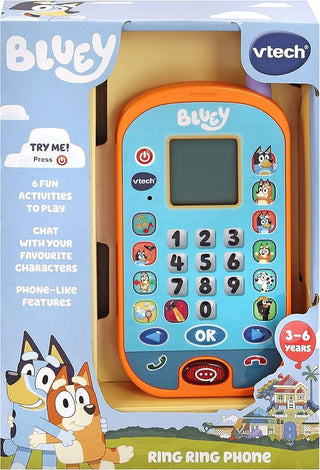 VTech Bluey Ring Ring Phone – Interactive Toy | The Toy Box NZ – The ...